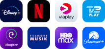 Mobilabonnement med streaming og fri data | Telmore Play