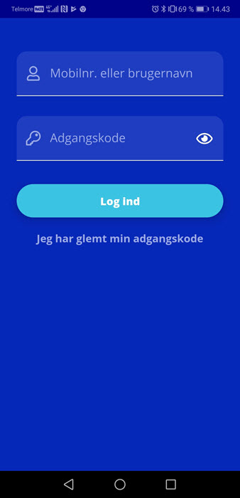 Mit Telmore app - tank op, se forbrug og meget mere