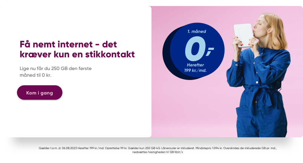 Billige mobiltelefoner og mobilabonnementer hos Telmore