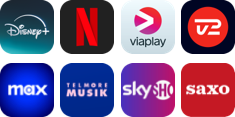 Mobilabonnement med streaming pakker » Telmore Play